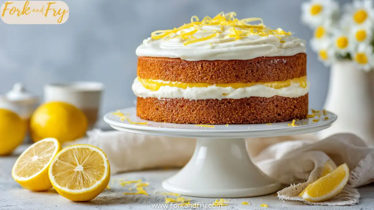 Lemon Mascarpone Cake: Amazing 3-Layer Creamy Recipe